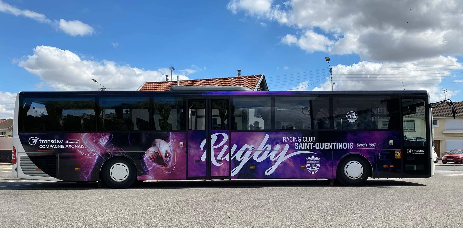 Rugby : Transdev Compagnie Axonaise partenaire du Racing Club Saint-Quentinois – Transdev HDF