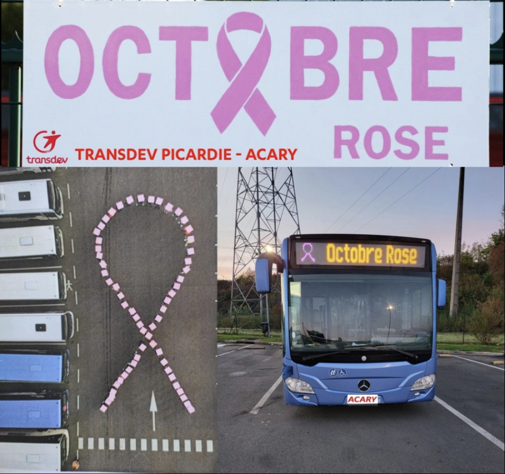 Les équipes de Transdev Hauts-de-France mobilisées pour Octobre Rose ...